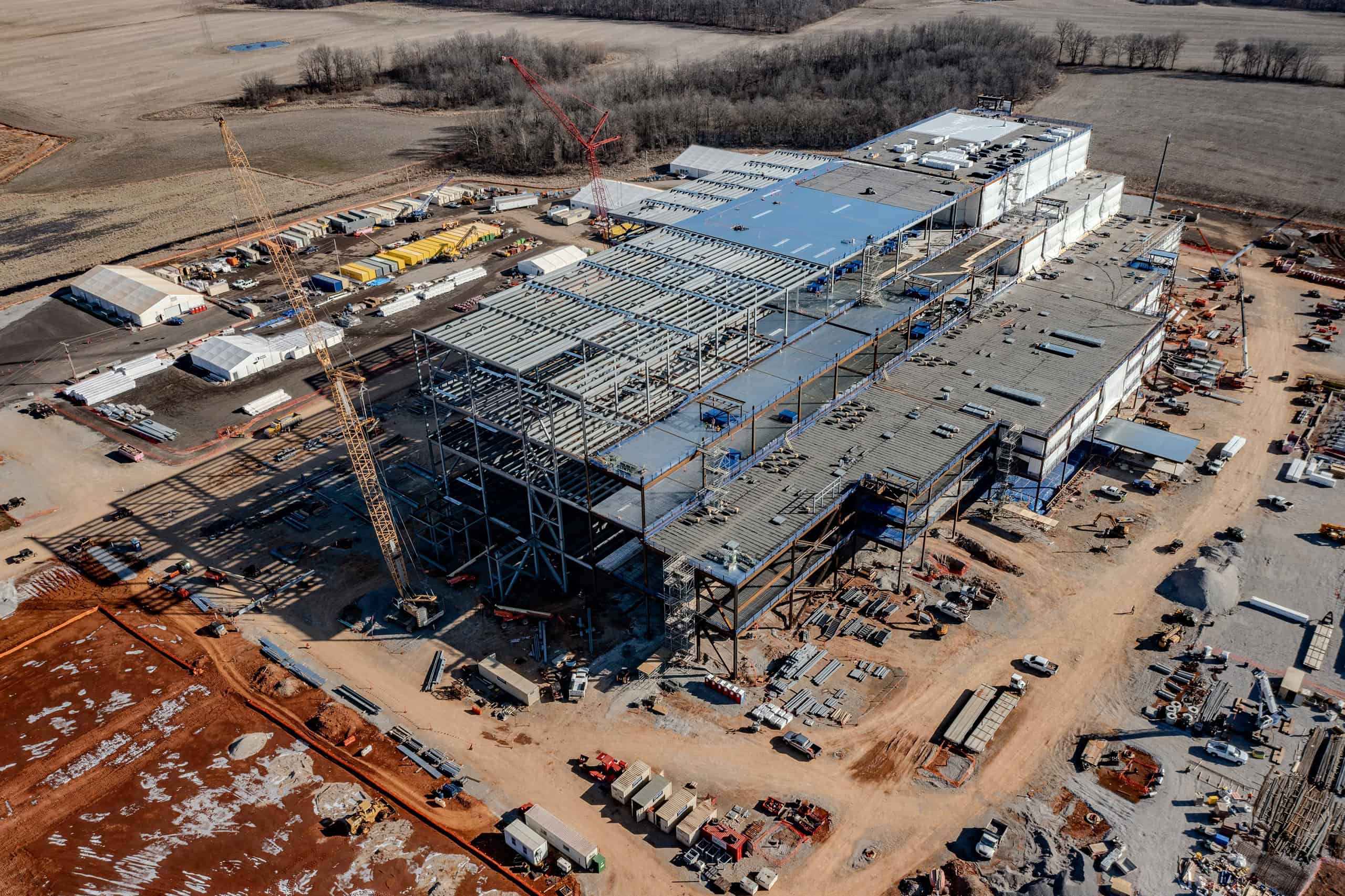 LG Chem Cathode Manufacturing Plant Phase 1 - JE Dunn Construction