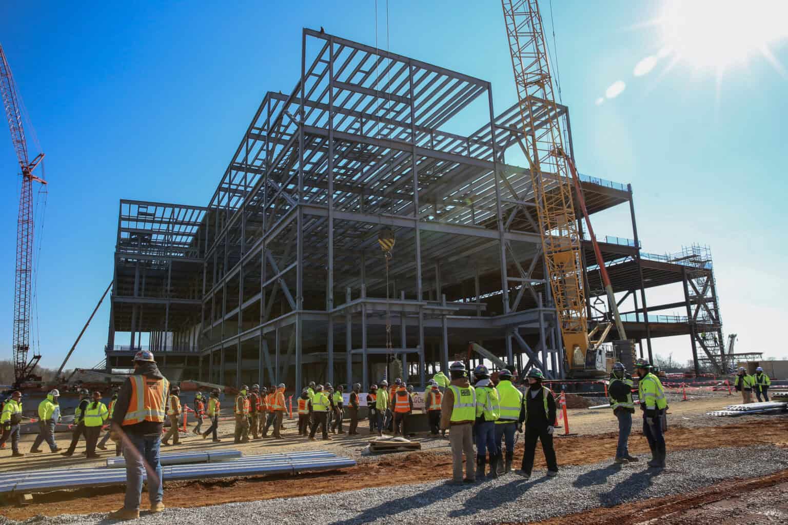 LG Chem Cathode Manufacturing Plant Phase 1 - JE Dunn Construction